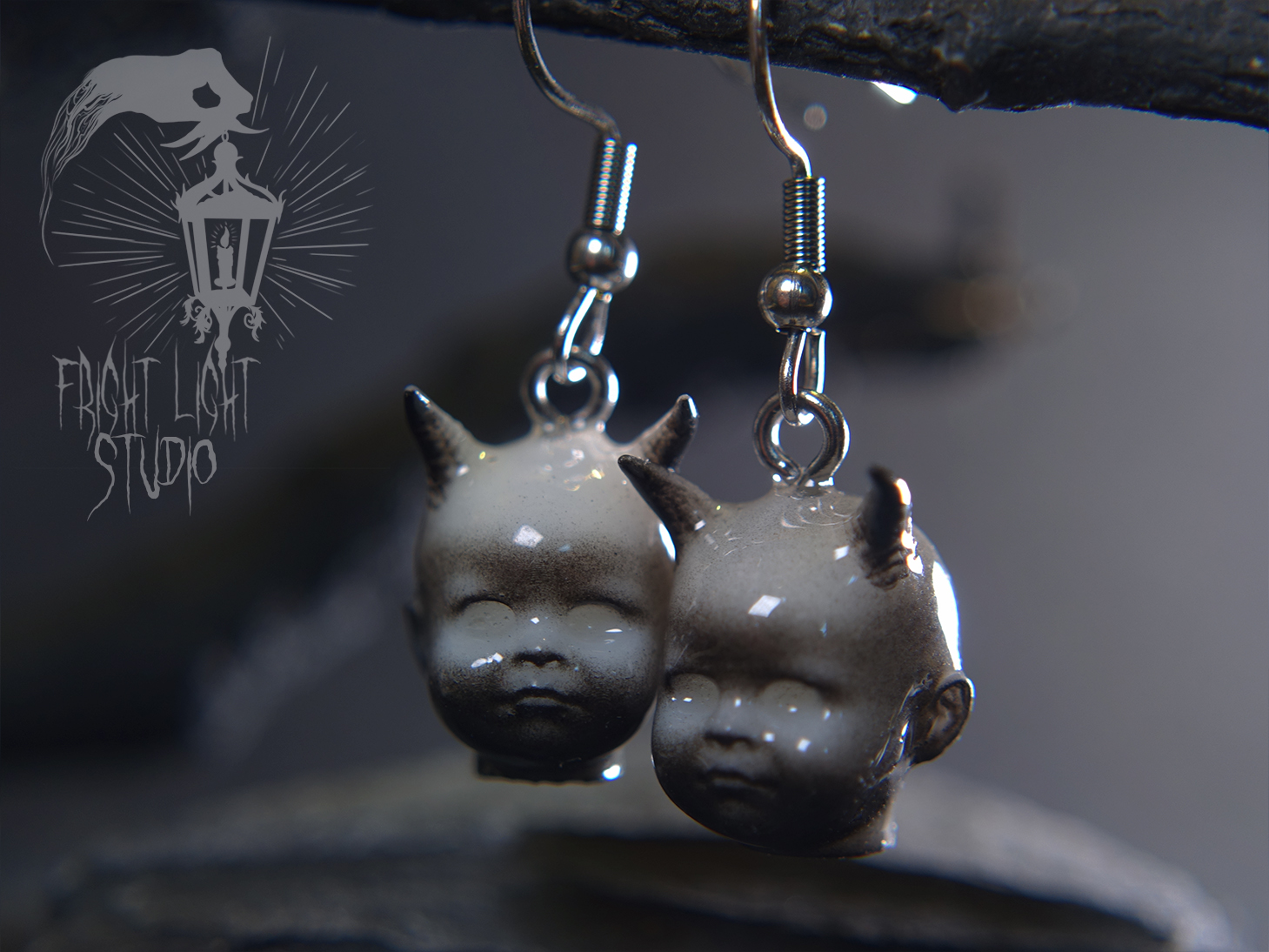 Baby Devil Ghost (Pair) – Fright Light Studio
